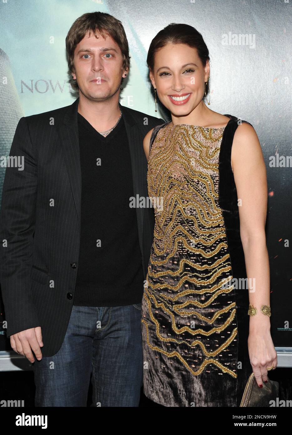 Rob Thomas and Marisol Thomas attend the premiere of 'Harry Potter and ...