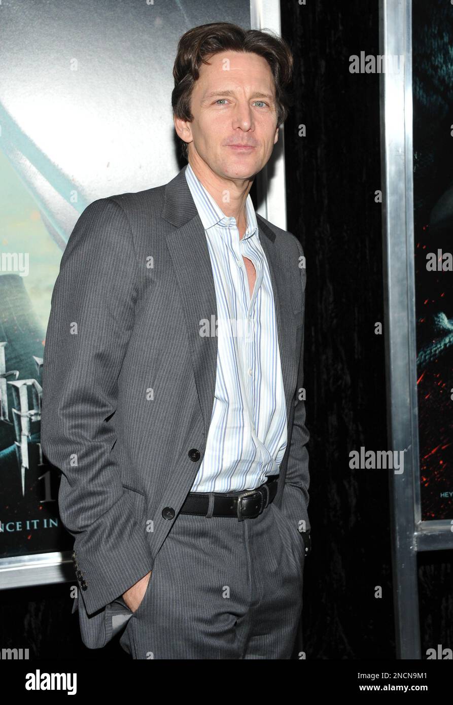 Andrew McCarthy attends the premiere of 'Harry Potter and the Deathly ...