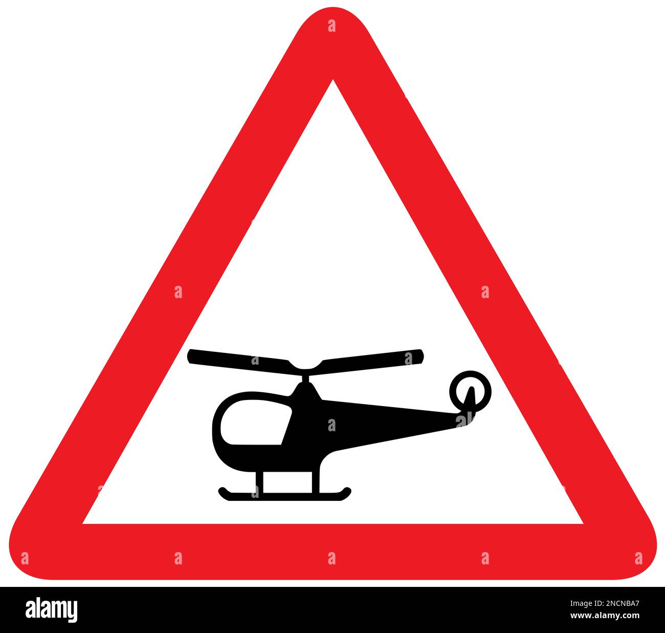 Flying warning sign hi-res stock photography and images - Alamy