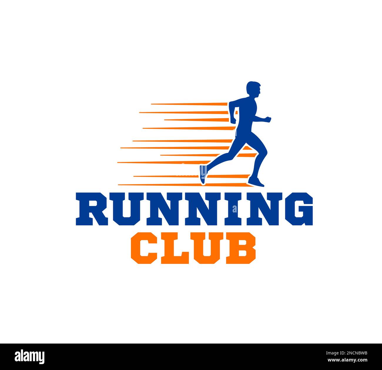 Running man emblem hi-res stock photography and images - Alamy