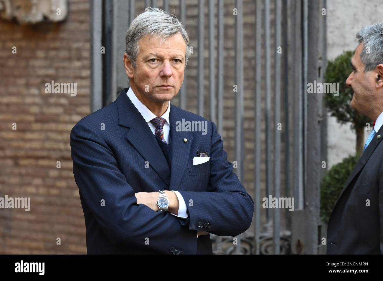 Francesco Di Nitto Italian Ambassador To The Holy See during the ...