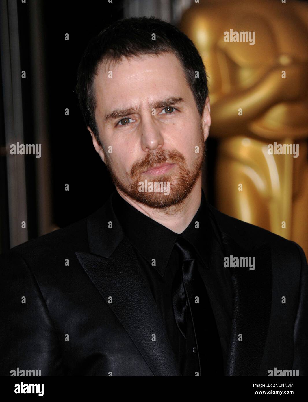 Actor Sam Rockwell arrives at the Academy of Motion Picture Arts and ...