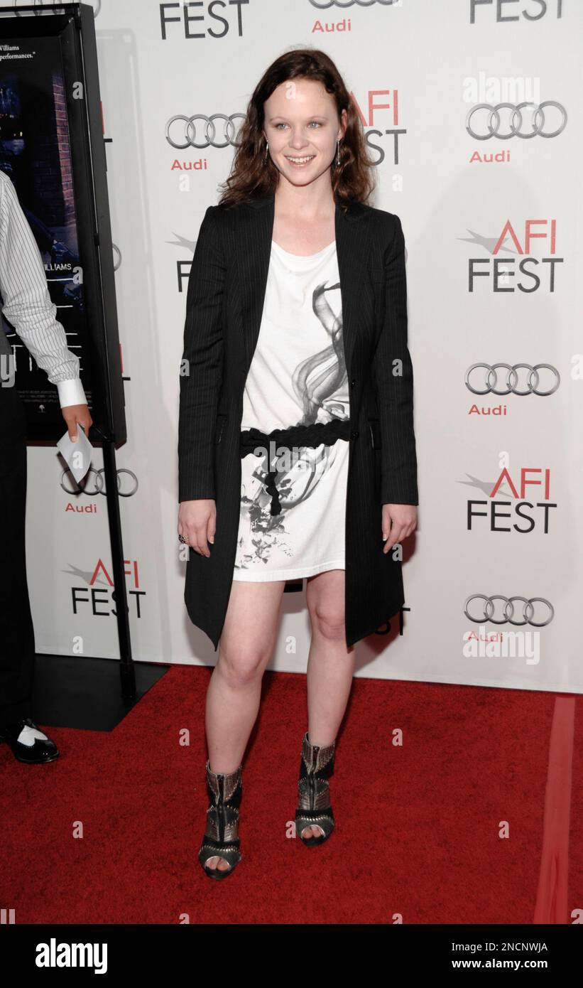 Actress Thora Birch arrives at the premiere of the feature film "Blue ...