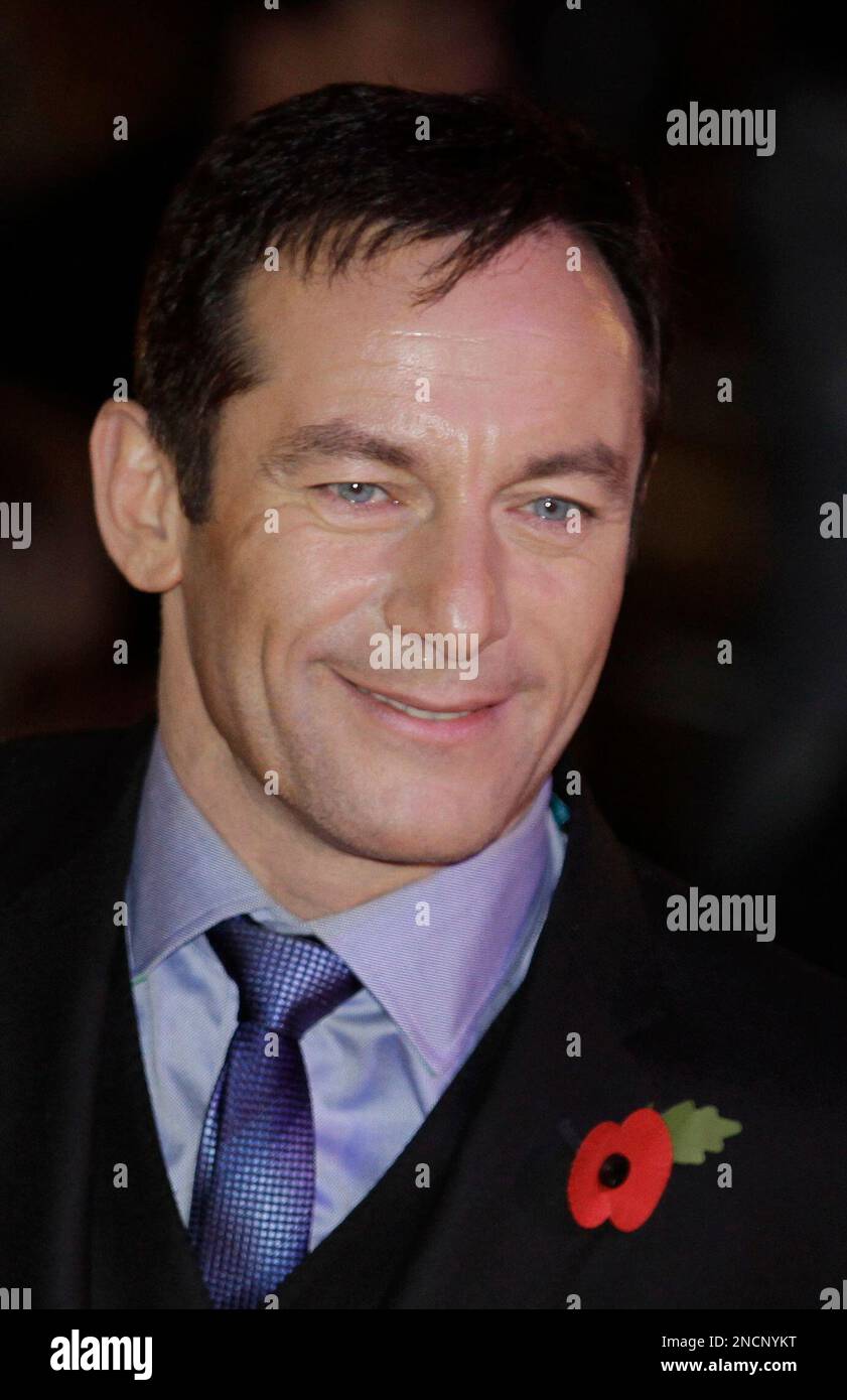 British actor actor Jason Isaacs poses for the photographers as he ...