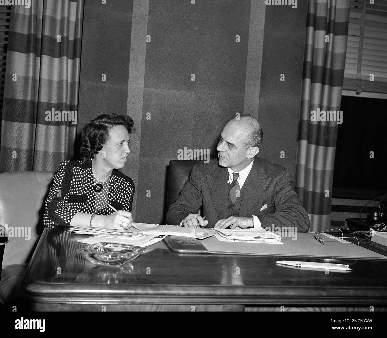 Lt. Gen. James H. Doolittle, right, who is on terminal leave from the ...