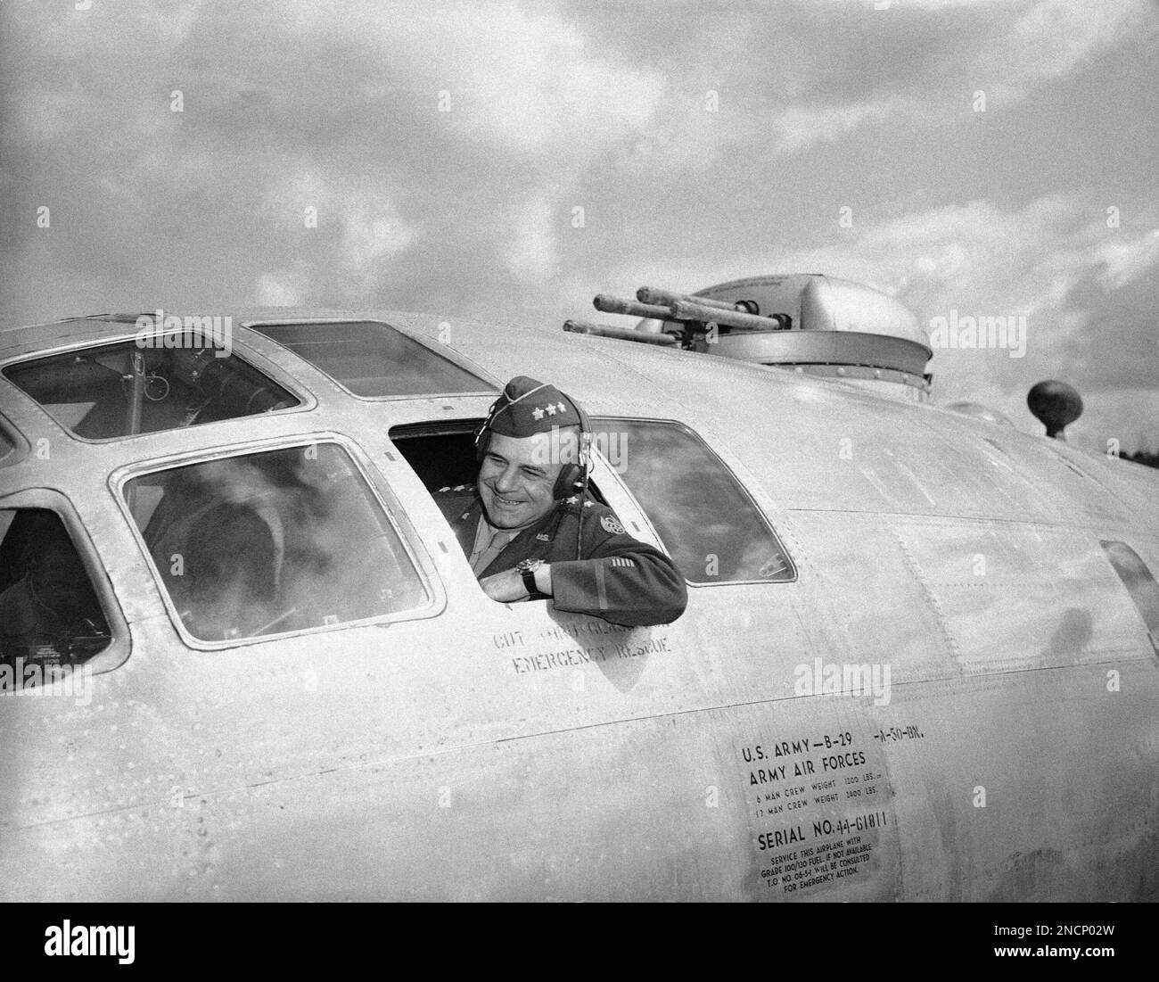 Lt. Gen. James H. Doolittle, the first Tokyo raider, flew a Boeing B-29 ...