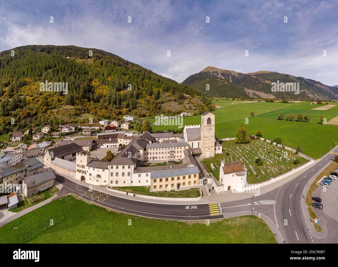 Val müstair kloster hi-res stock photography and images - Alamy