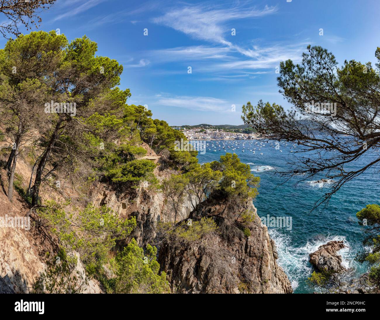Camì de Ronda, coastal walkway Stock Photo - Alamy