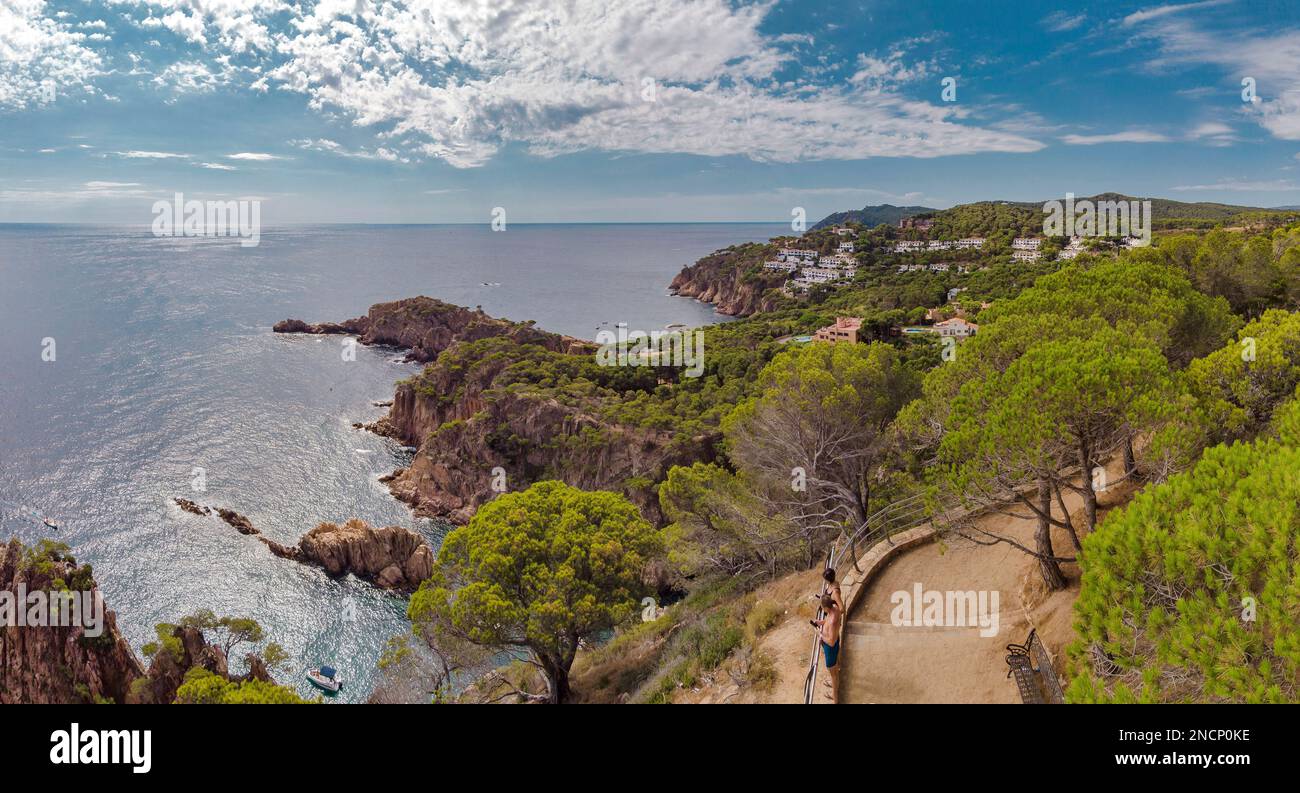 Costa Brava, Cala Marquesa Stock Photo - Alamy