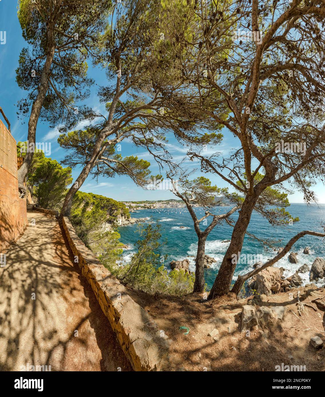 Camì de Ronda, coastal walkway Stock Photo - Alamy