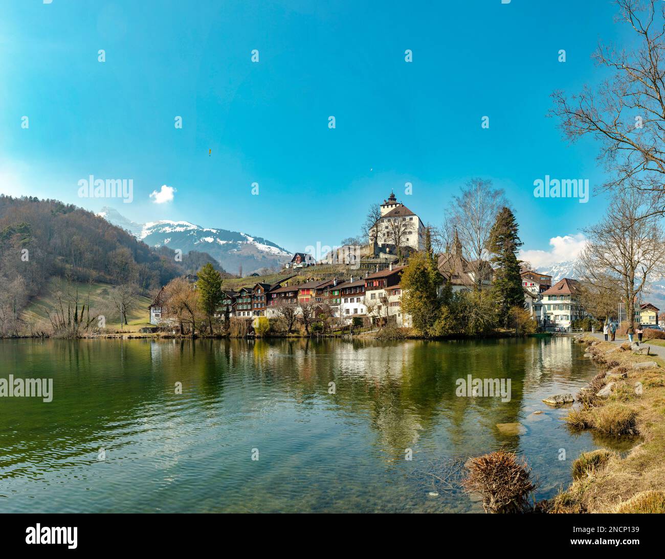 Schloss Werdenberg castle Stock Photo - Alamy