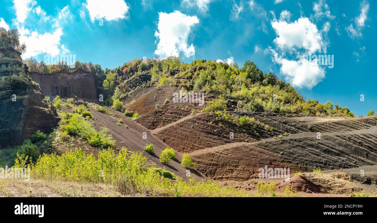 Croscat volcano hi-res stock photography and images - Alamy