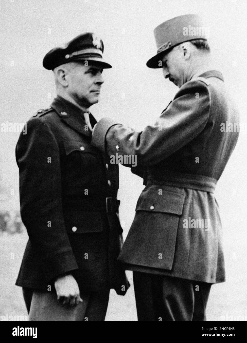 Lt. Gen. James H. Doolittle, left, commanding general of the U.S ...