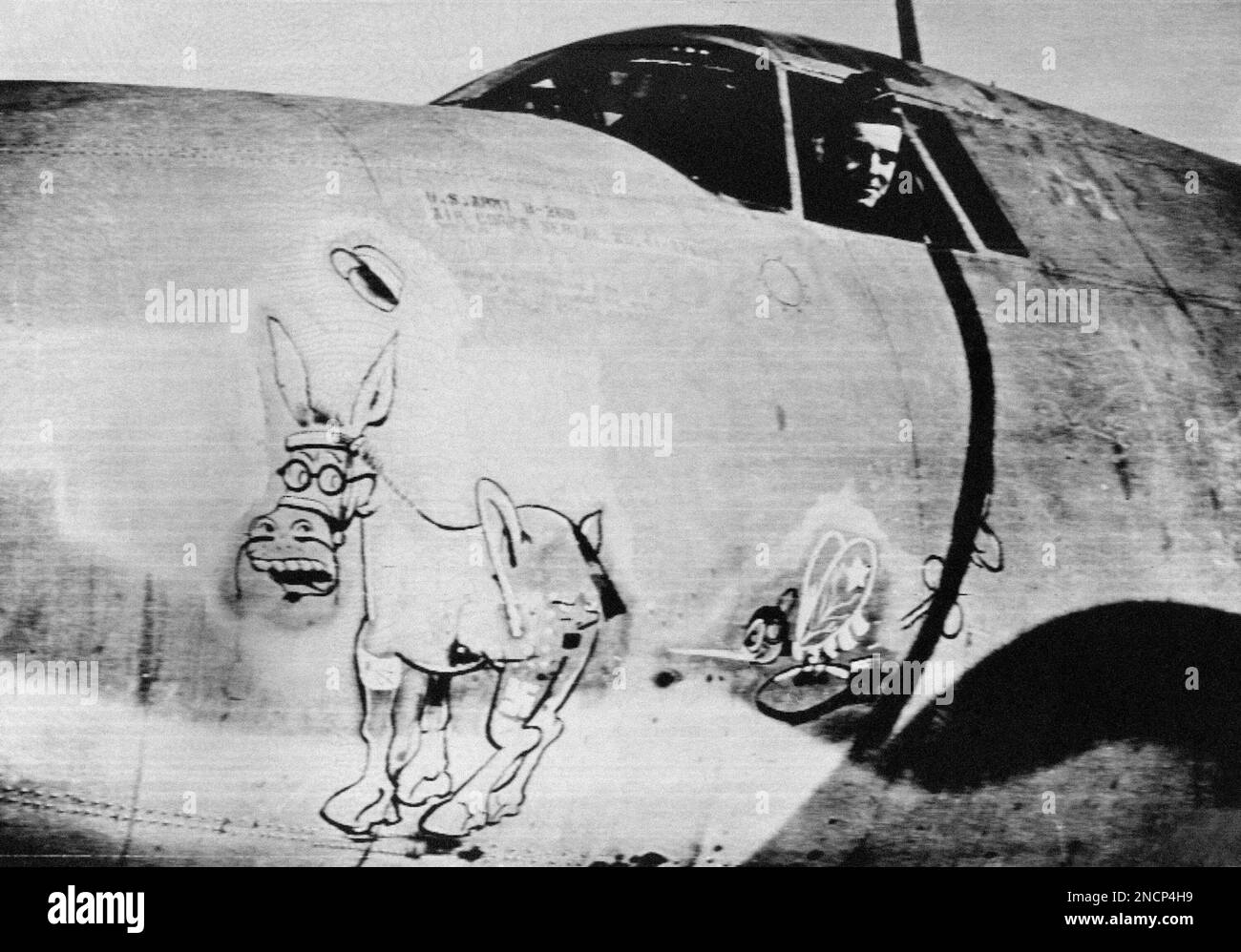The insignia on the plane piloted by Major General James H. Doolittle ...