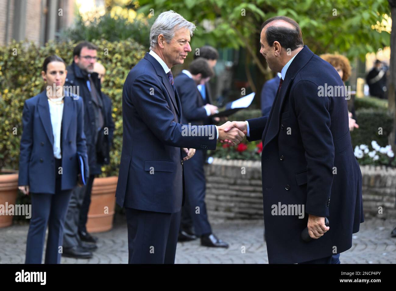 Maurizio Leo Vice-Minister of Economy and Finance during the ...