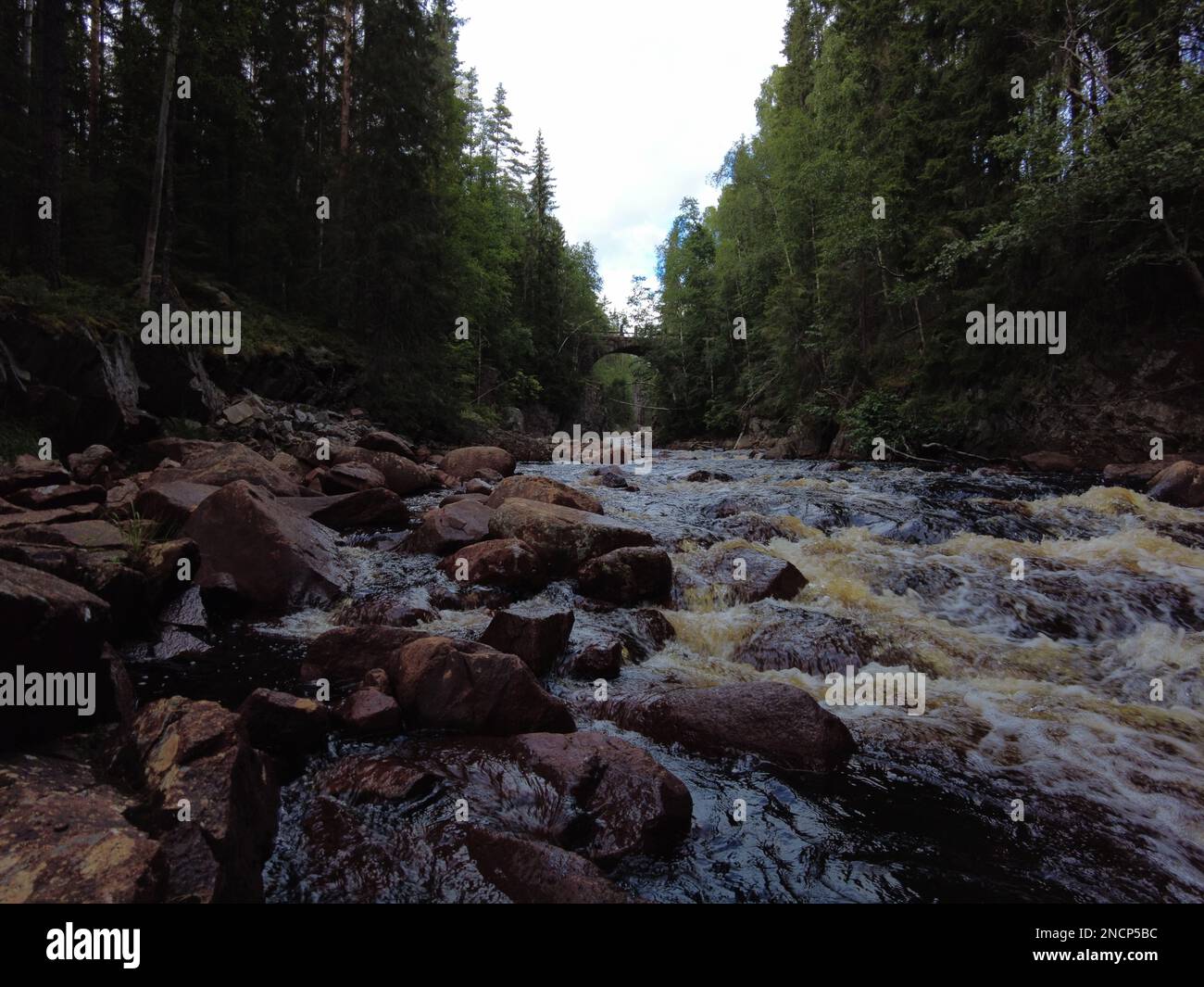 Scandinavian riverside landscape hi-res stock photography and images ...