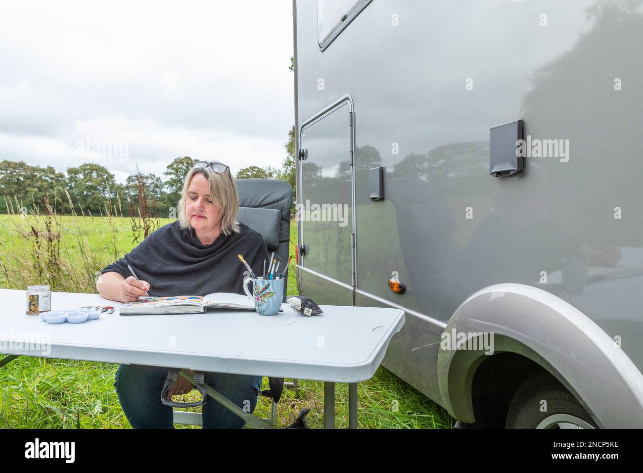 Renowned commercial artist Jo Scott abandons her studio to improve work ...