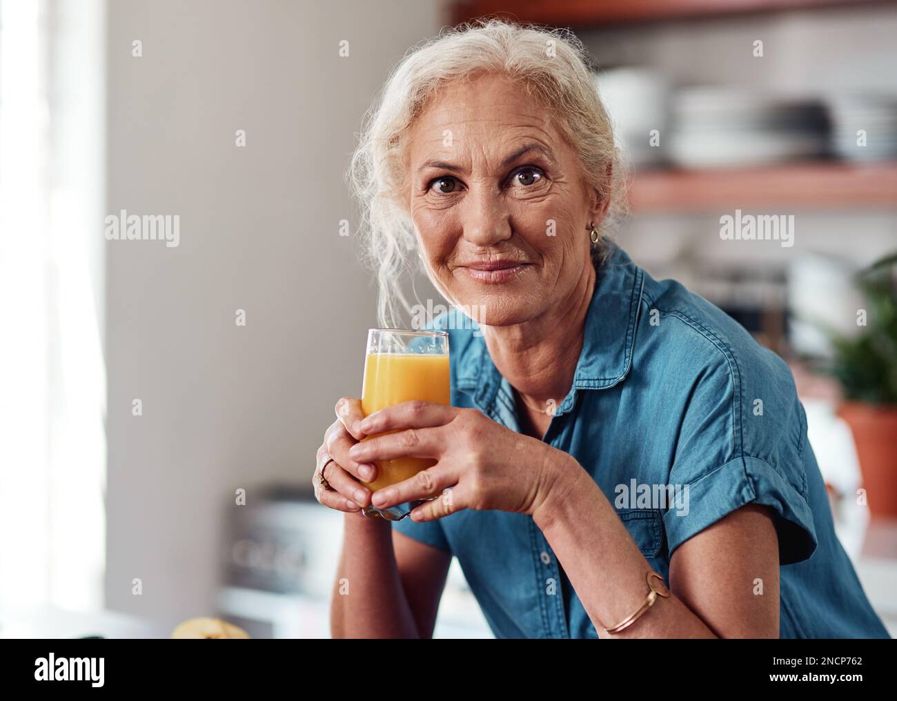 Retirement mornings couldnt be more perfect. Cropped portrait of an ...