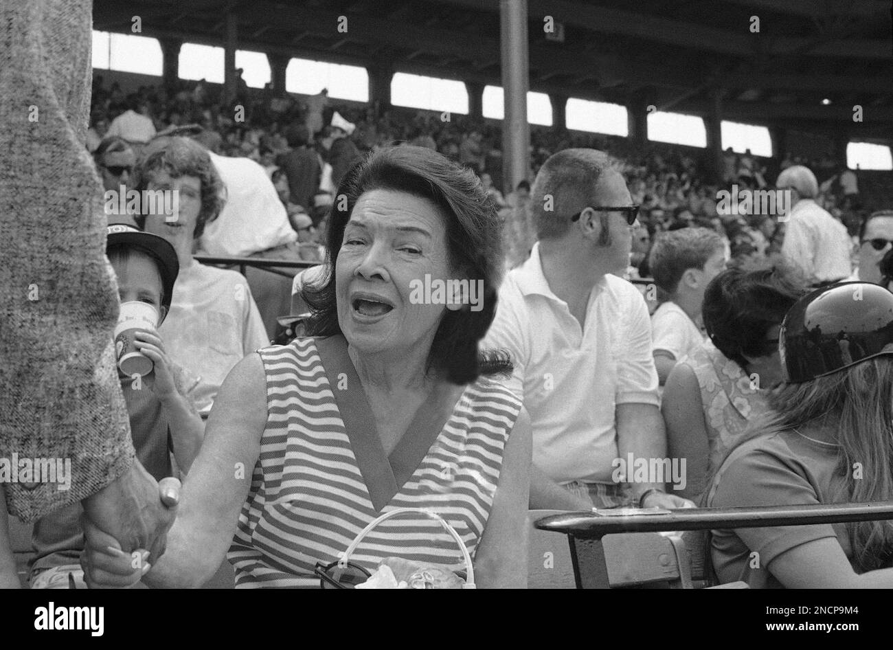 Claire Ruth, wife of one of baseball's greatest players, Babe Ruth ...