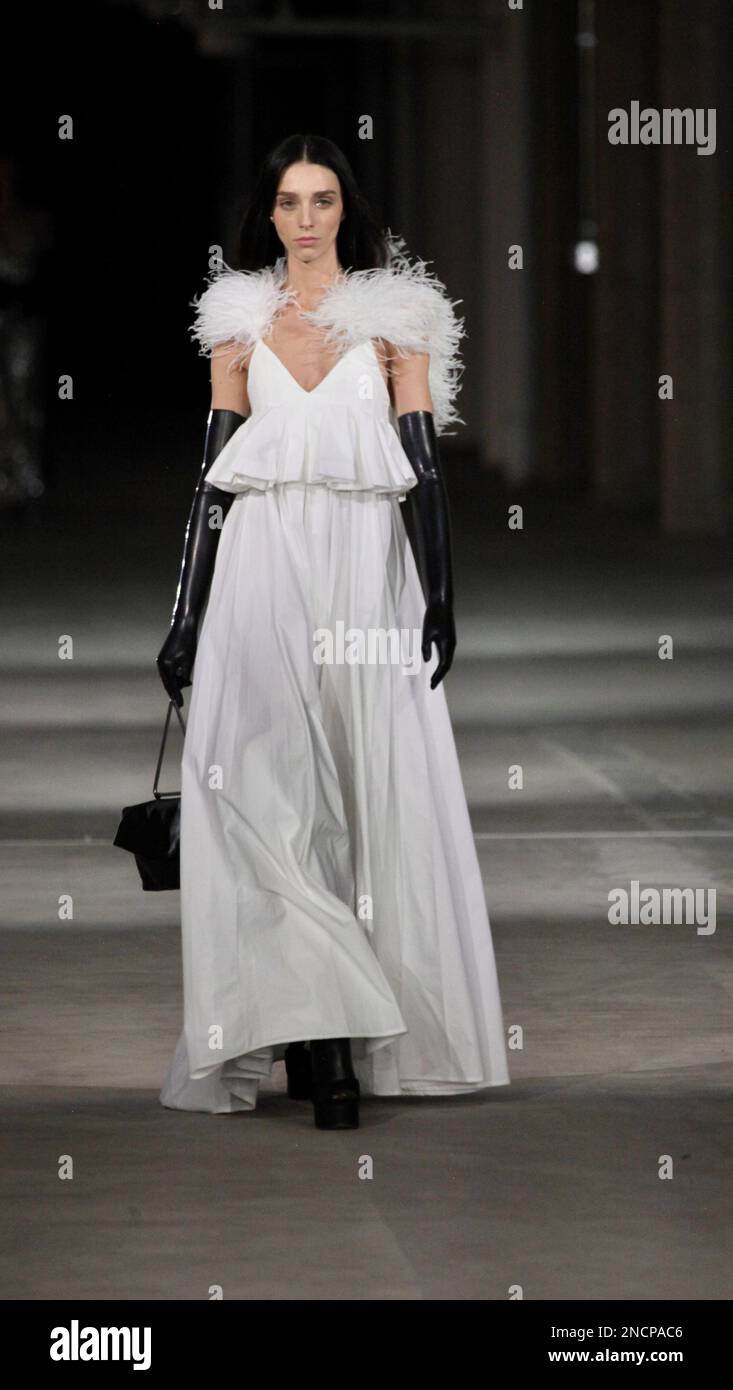 New York, USA. 14th Feb, 2023. (NEW) NYFW: Christian Cowan FW'23 Runway ...
