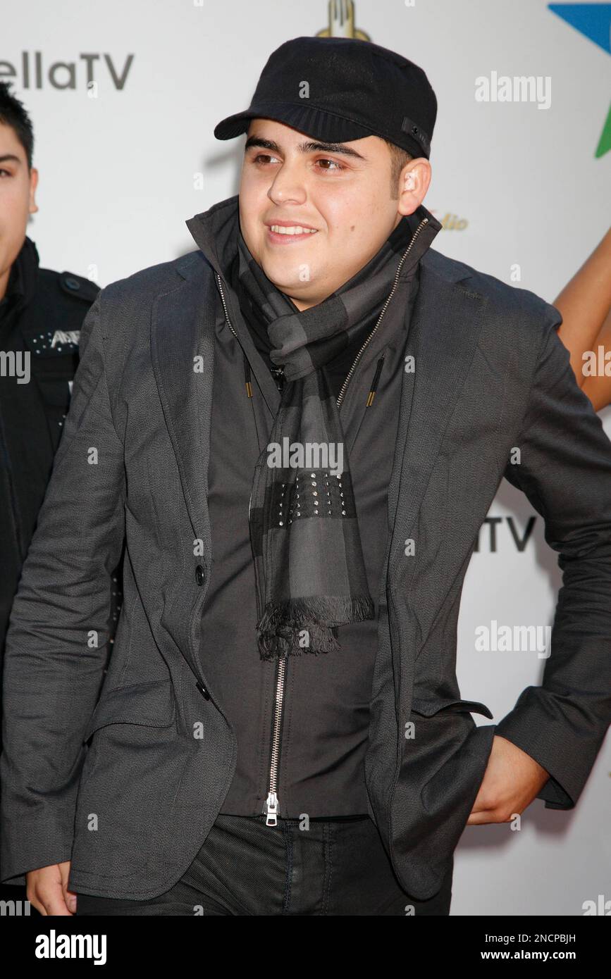 Singer Gerardo Ortiz arrives at the "Premios de la Radio" ceremony on ...