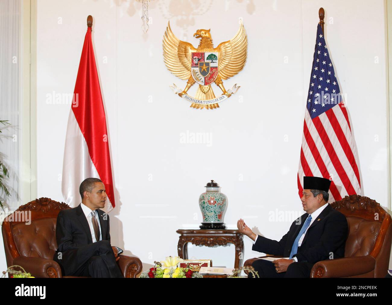 President Barack Obama meets with Indonesian President Susilo Bambang ...