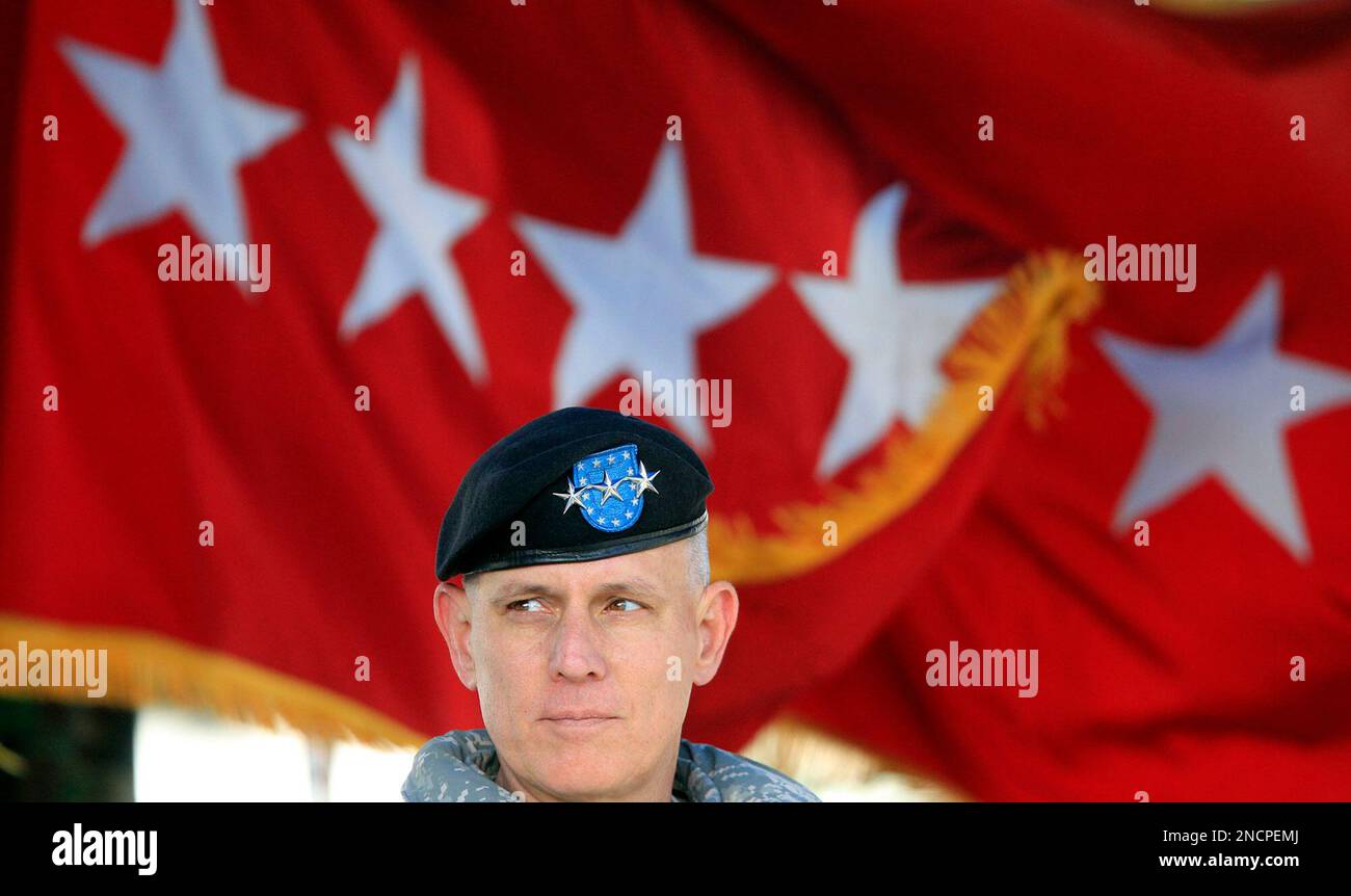 Incoming Lt. Gen. John D. Johnson, commanding general of the 8th U.S ...