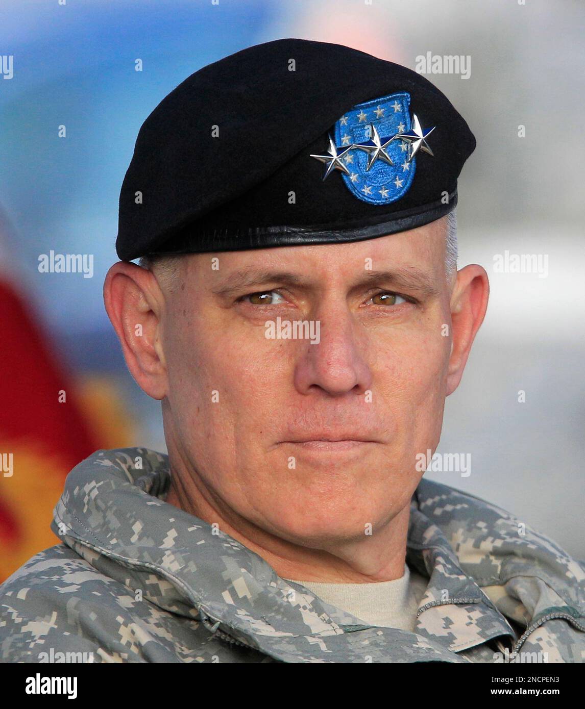Incoming Lt. Gen. John D. Johnson, commanding general of the 8th U.S ...