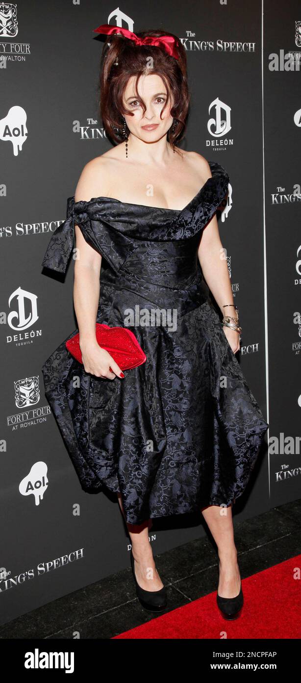 Helena Bonham Carter arrives to the premiere of "The Kings Speech" in ...