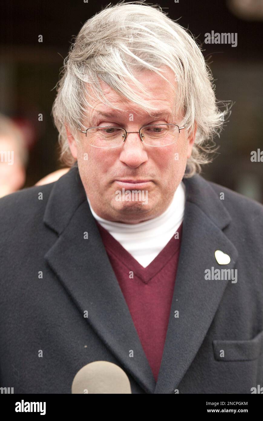 Dr. William A. Petit Jr., reacts to the sentence given to Steven Hayes ...