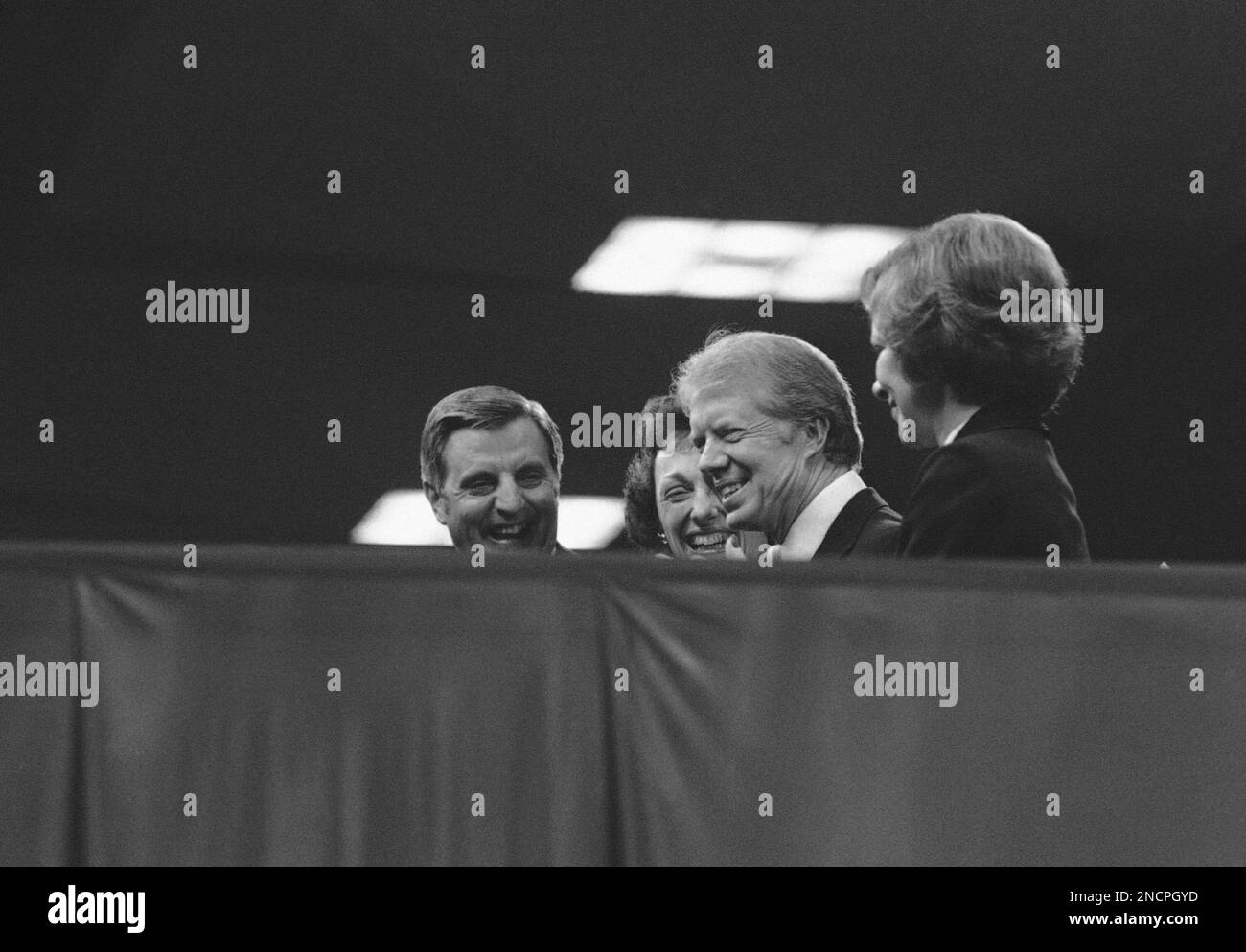 President Jimmy Carter receives applause from delegates to the 1978 ...
