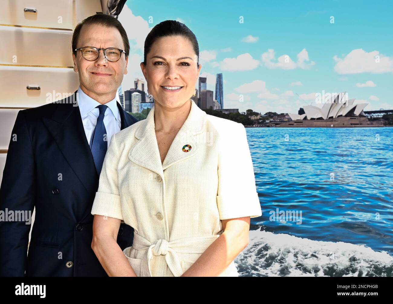 Crown Princess Victoria of Sweden and Prince Daniel visit the naval ...