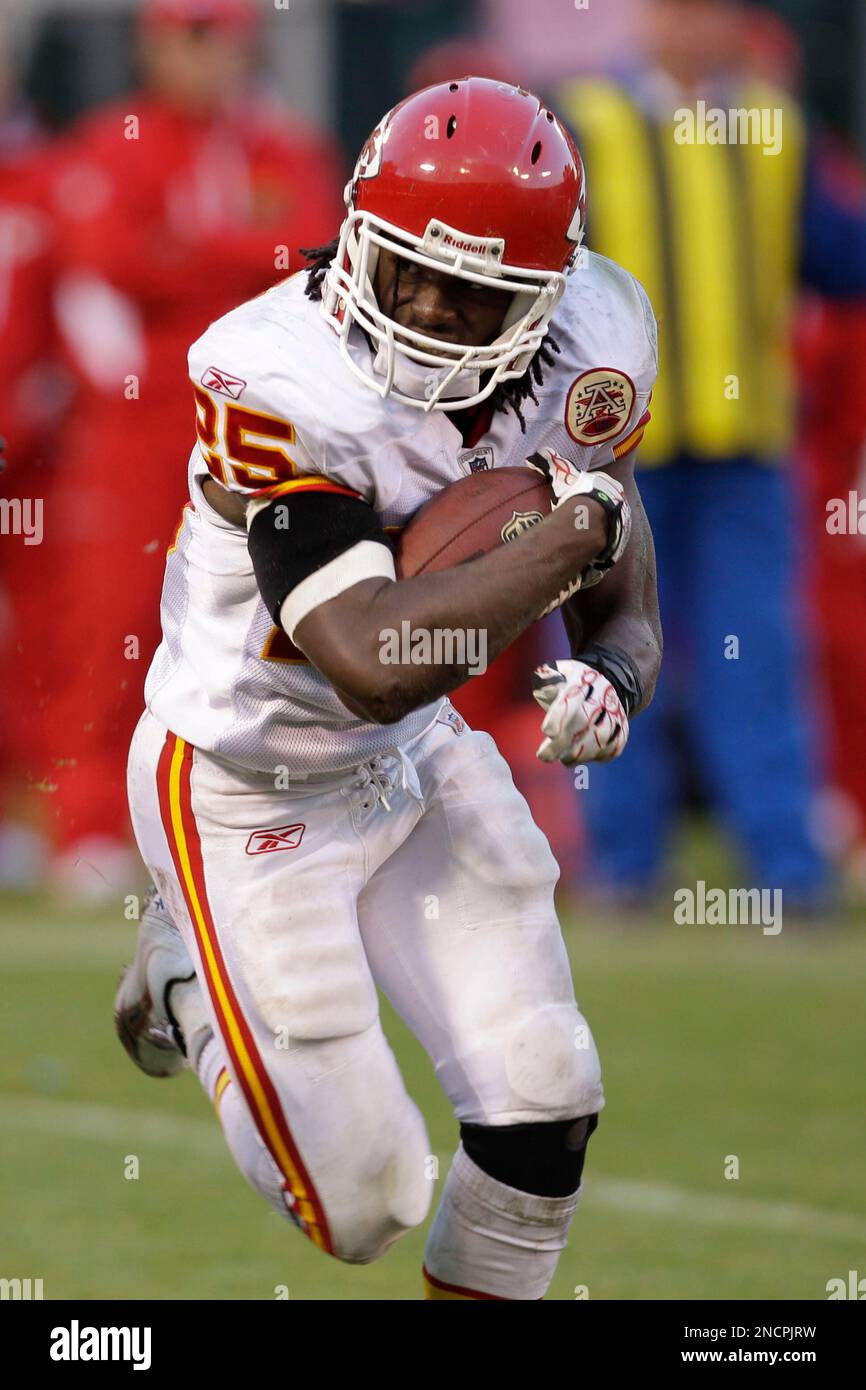 Kansas City Chiefs running back Jamaal Charles (25) in action in the ...