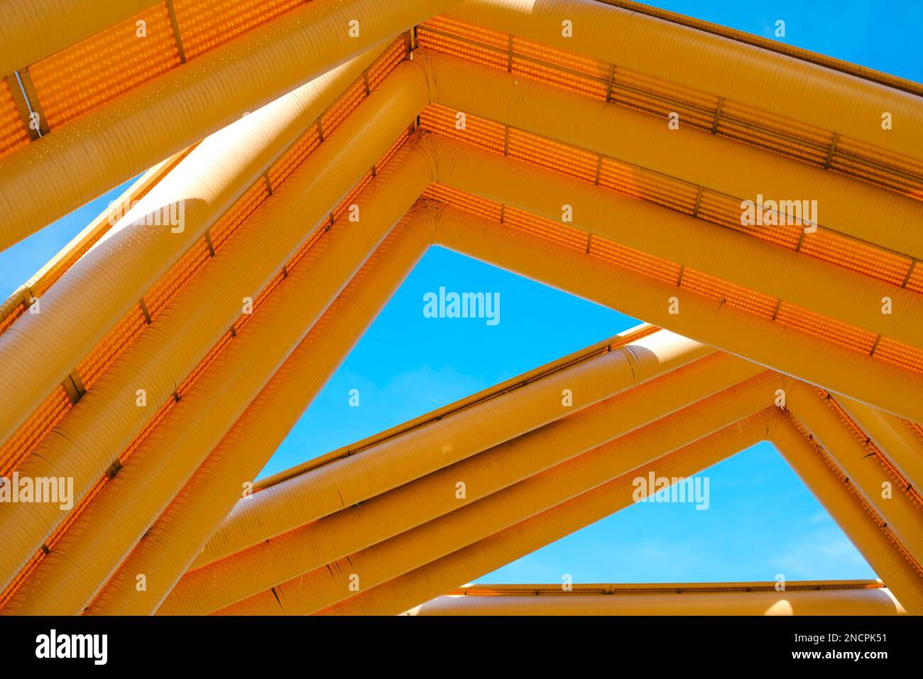 Minimalist photography on the park. Urban and geometry photography with ...