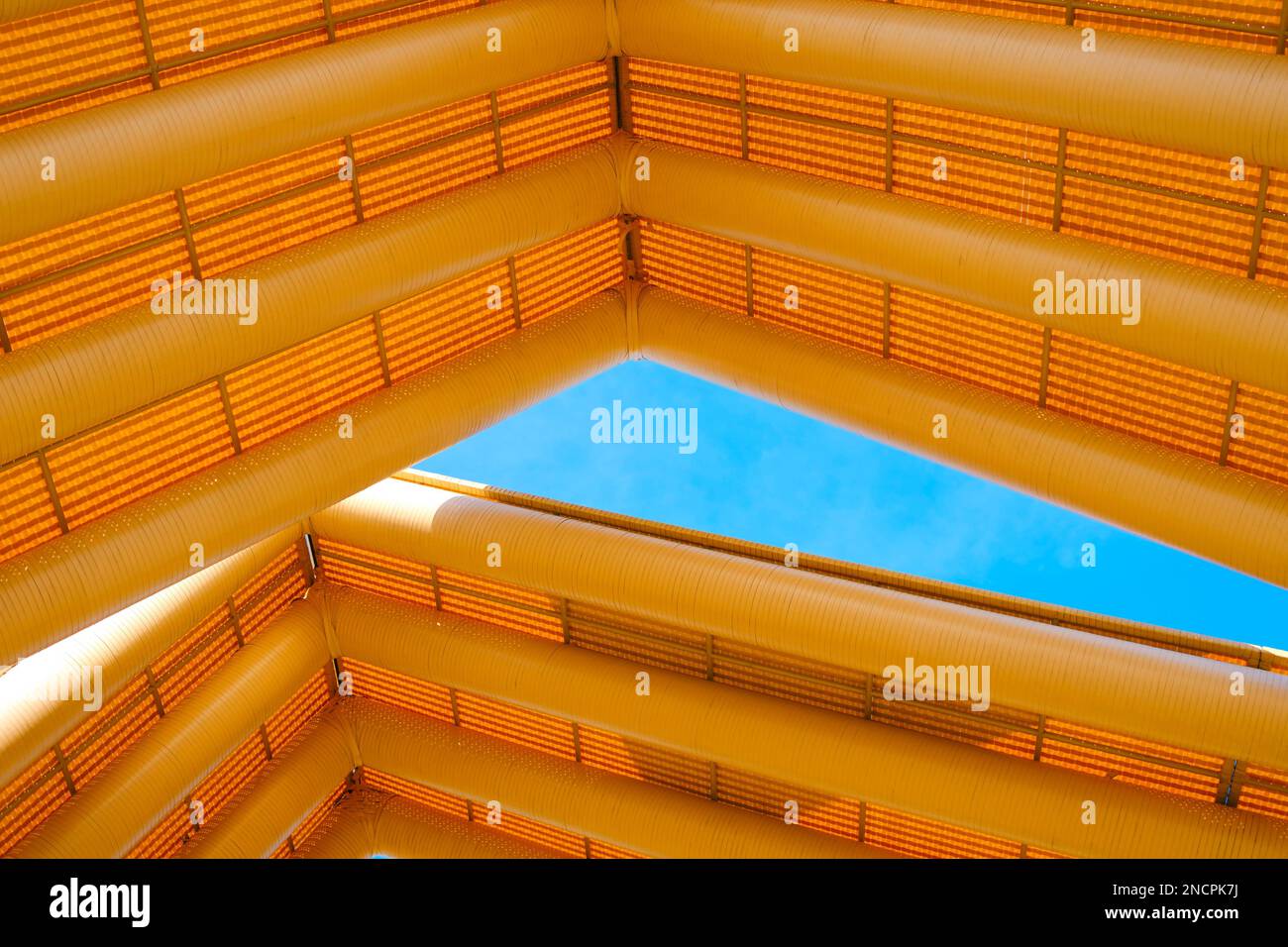 Minimalist photography on the park. Urban and geometry photography with ...