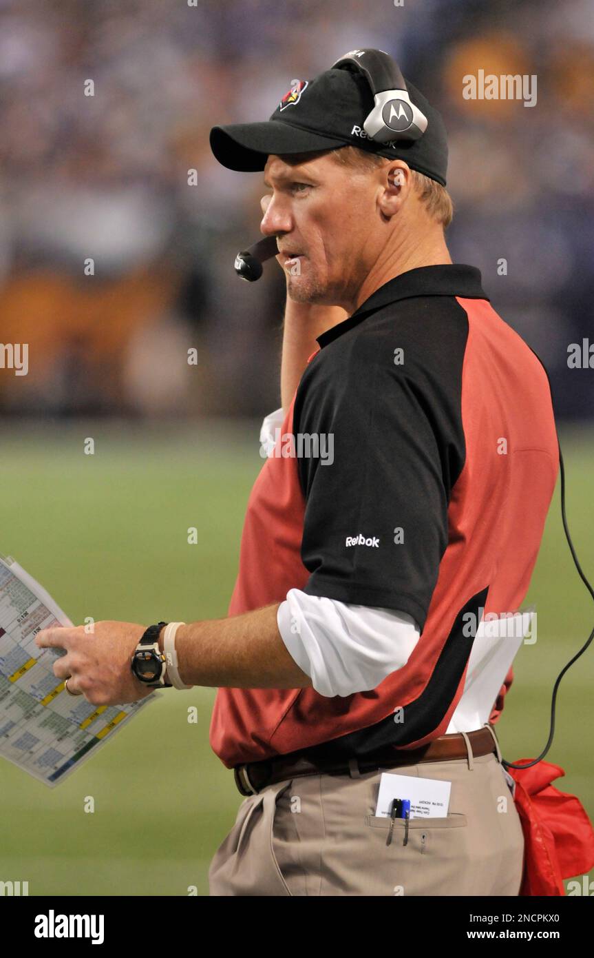 Cardinals head coach Russ Grimm during an NFL football game between the ...