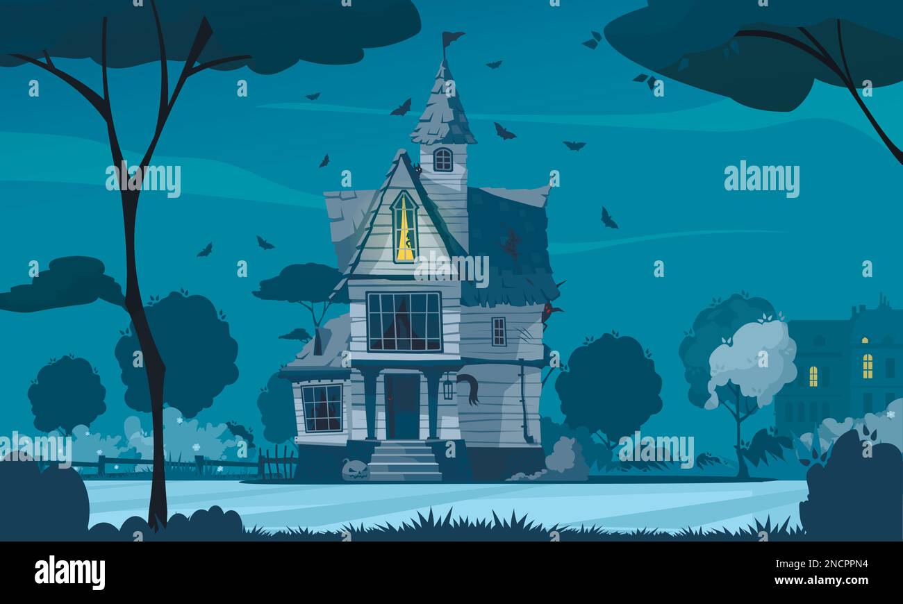 Bat habitation Stock Vector Images - Alamy