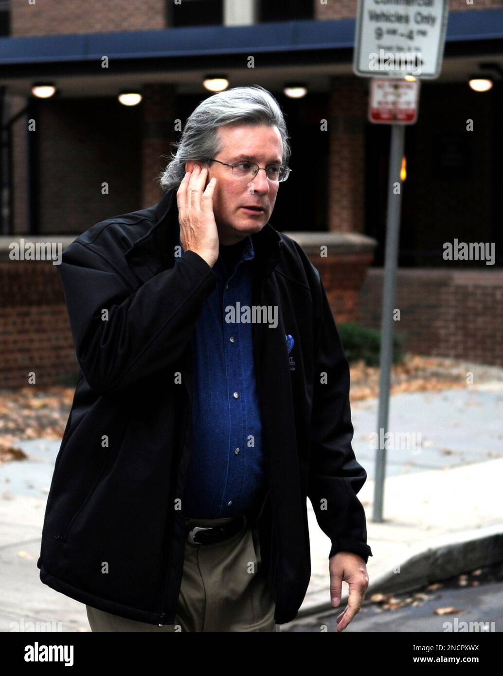 Dr. William A. Petit Jr. arrives for jury deliberation Saturday, Nov. 6 ...