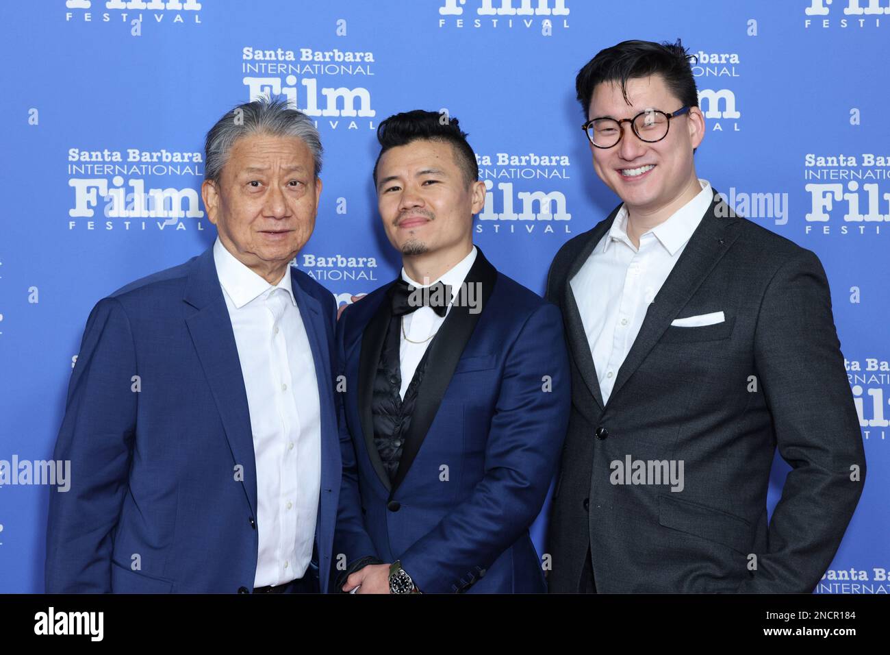 Santa Barbara, California, February 14, 2023, Jerry C. Hsu, Lawrence Chen, and Jonathan Hsu ...