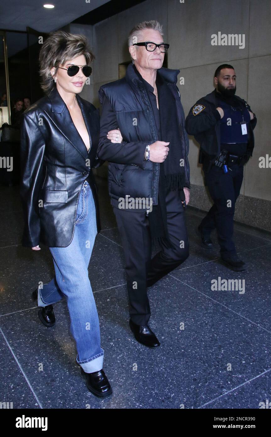 Lisa Rinna, Harry Hamlin on Today Show to talk about Valentine's Day in ...