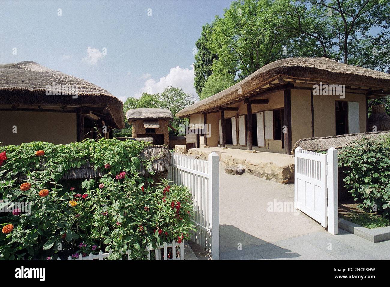 The houses where North Korean leader Kim Il Sung was born and spent his ...