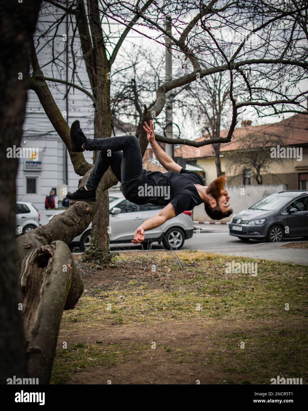 Making a tricks hi-res stock photography and images - Alamy