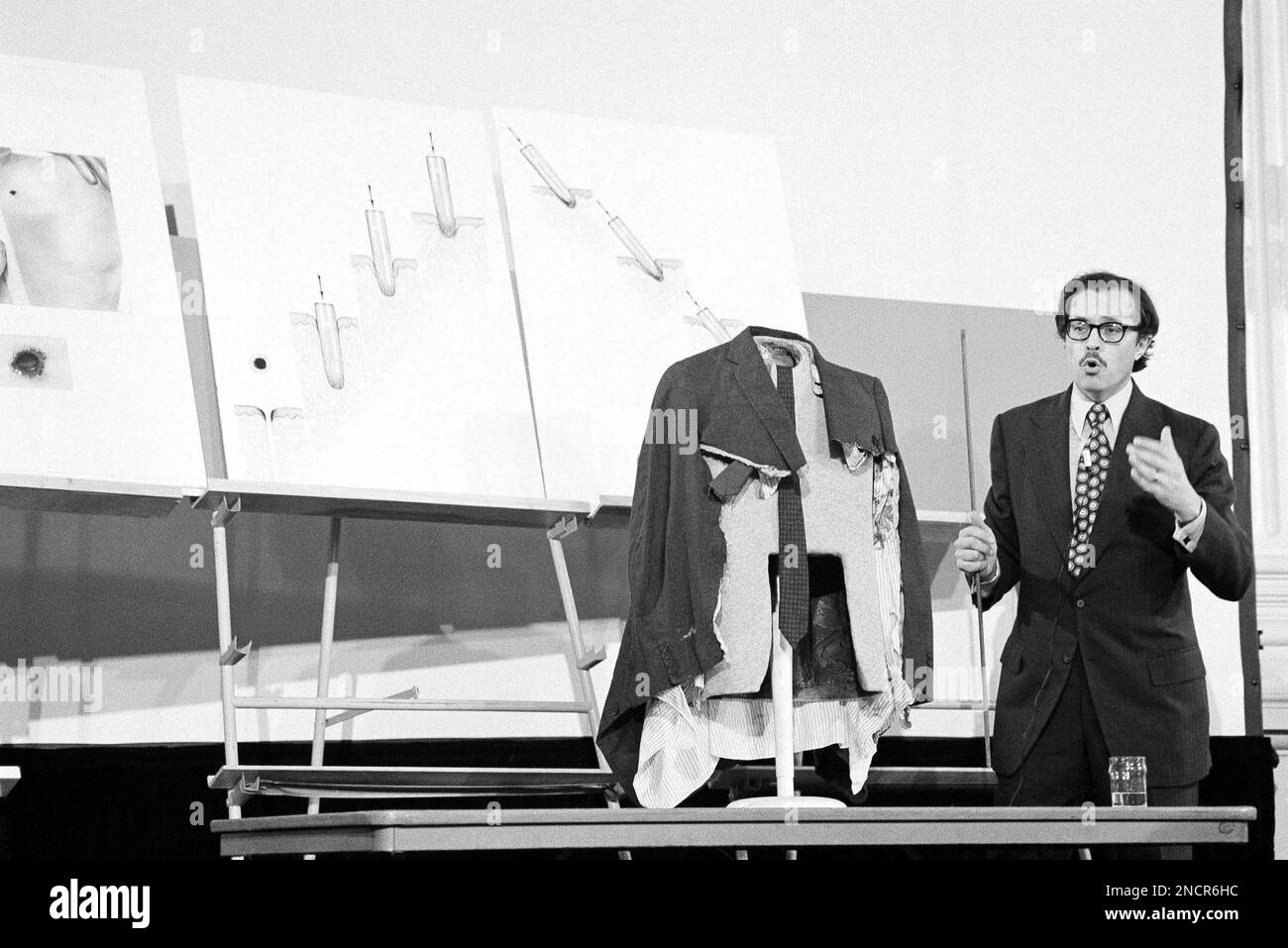 Dr. Michael Baden, New York City’s chief medical examiner, appearing ...