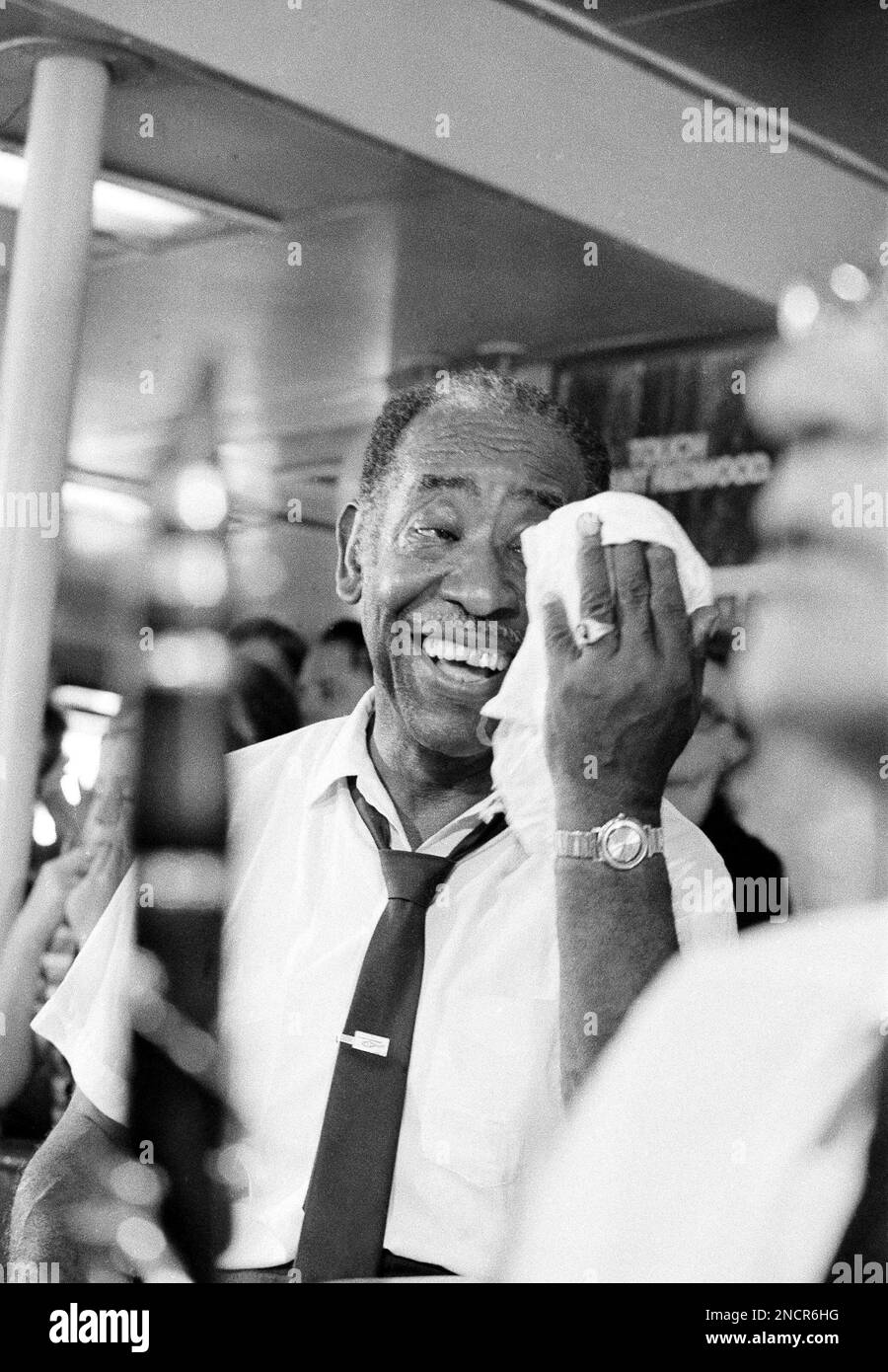 Vocalist and drummer Dave Oxley of the New Orleans’ preservation Jazz ...