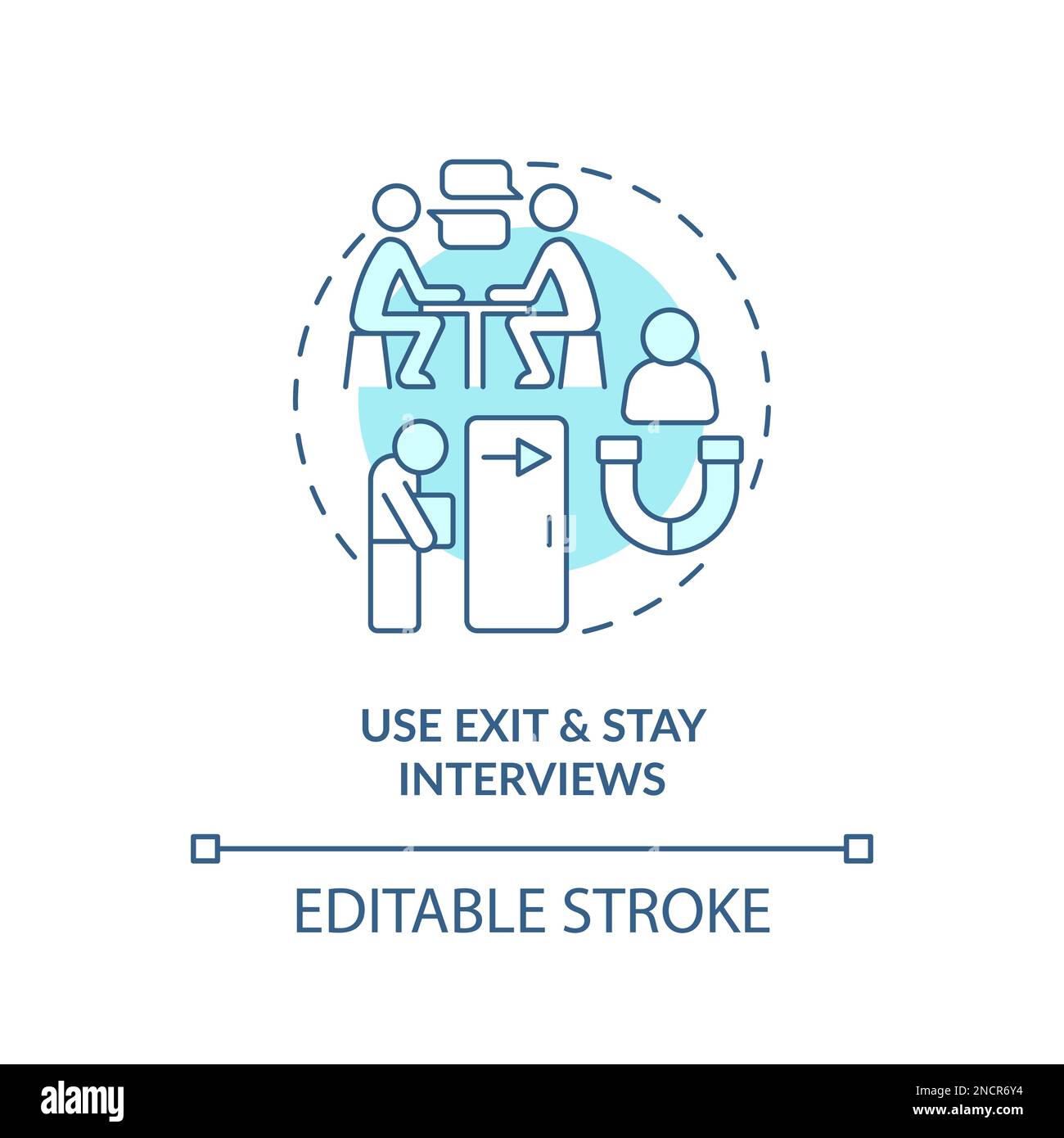 Use exit and stay interviews turquoise concept icon Stock Vector Image ... Use exit and stay interviews turquoise concept icon Stock Vector Image ...