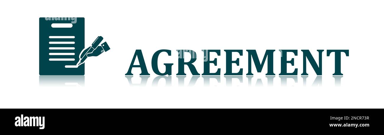 Illustration of an agreement concept Stock Photo - Alamy