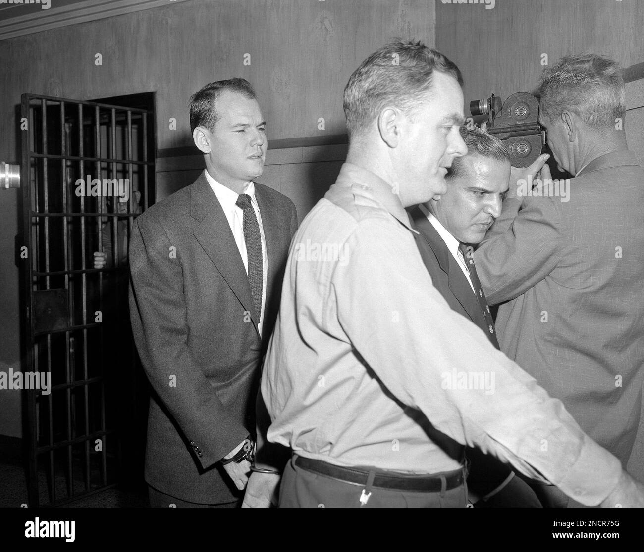 Dr. Samuel H. Sheppard as he was led back to his cell in Cleveland on ...
