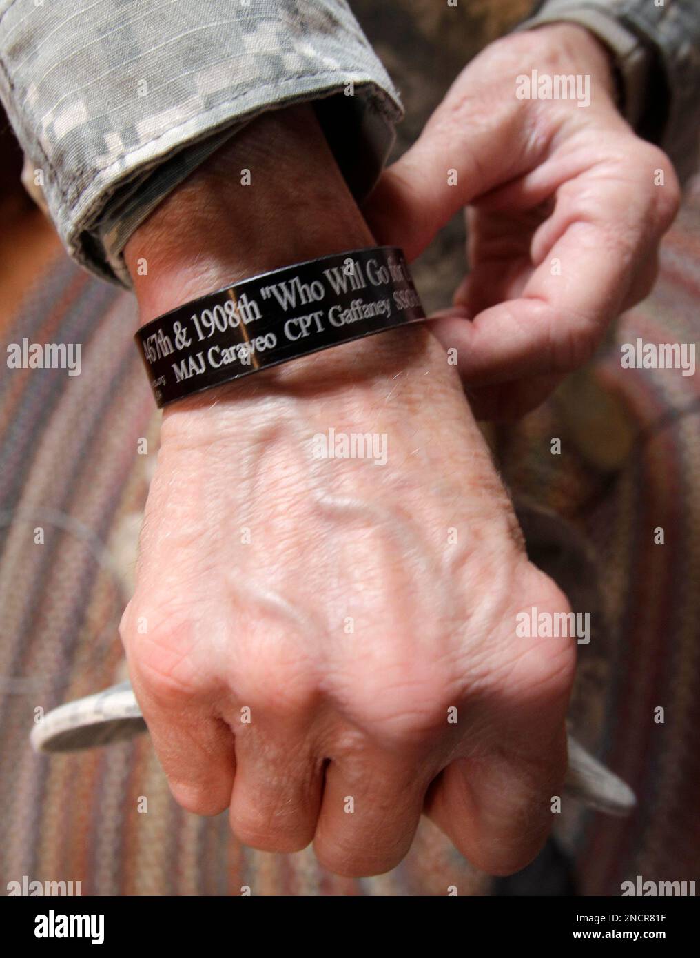 In this photo taken Monday, Nov. 1, 2010, U.S. Army Col. Kathy Platoni ...