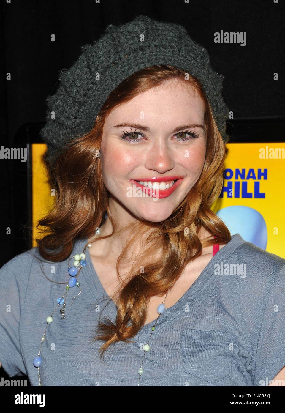 Actress Holland Roden attends the 'Megamind' film premiere at on ...