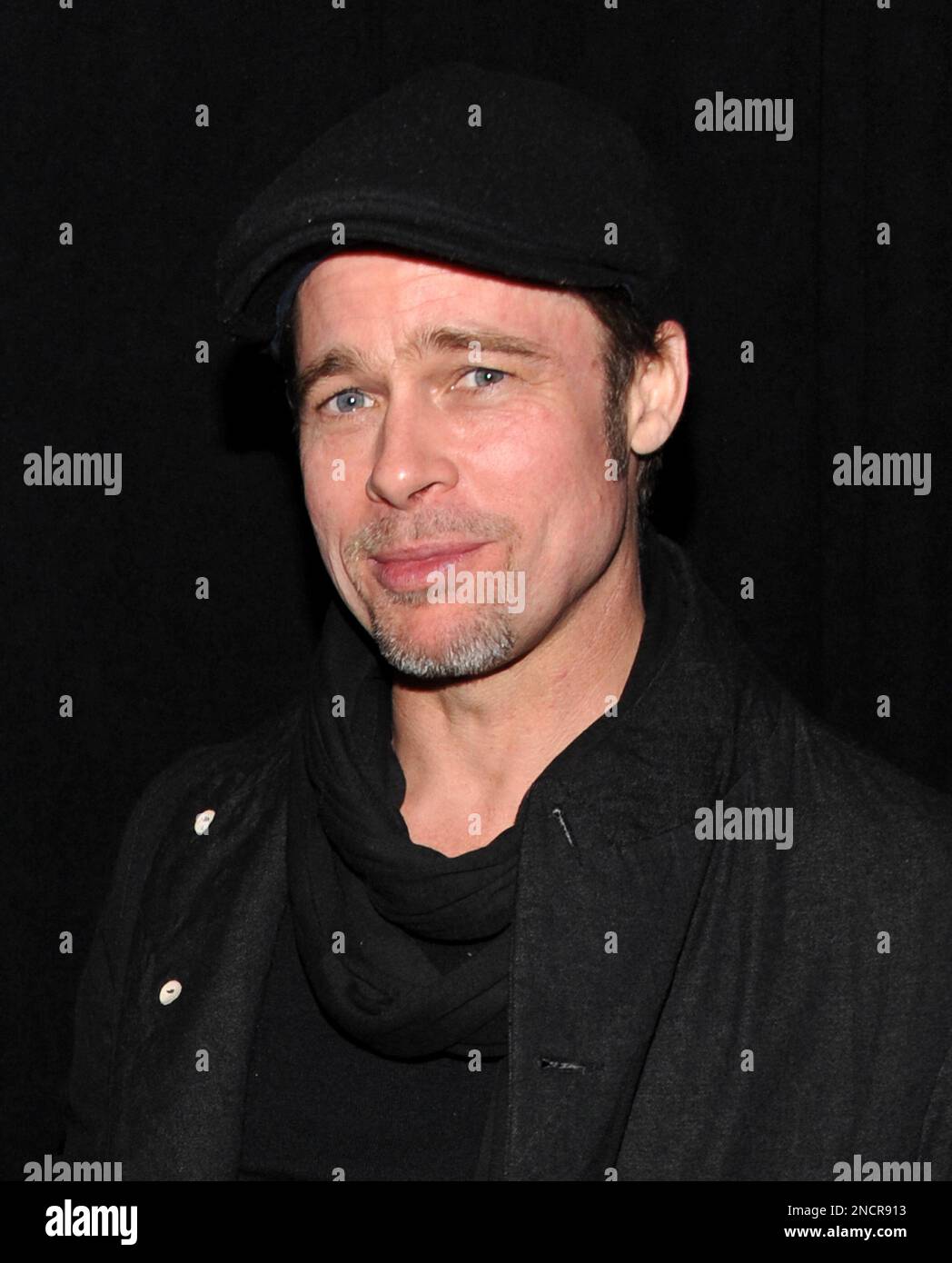 Actor Brad Pitt attends the 'Megamind' film premiere at on Wednesday ...